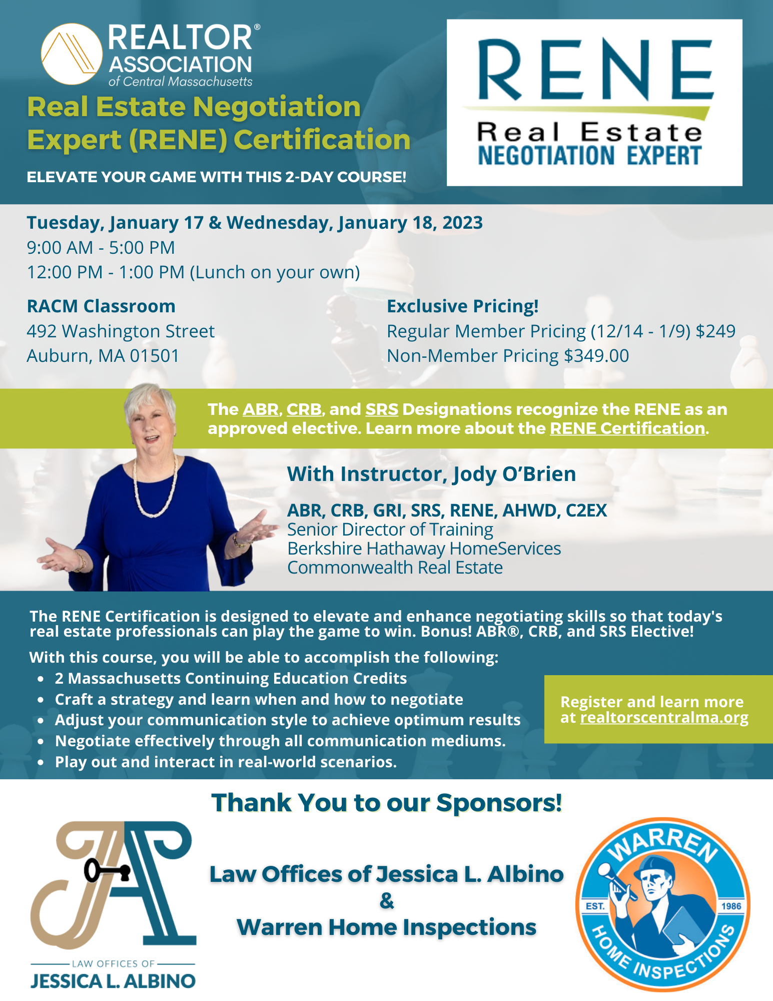 Designations & Certifications - REALTOR® Association of Central ...