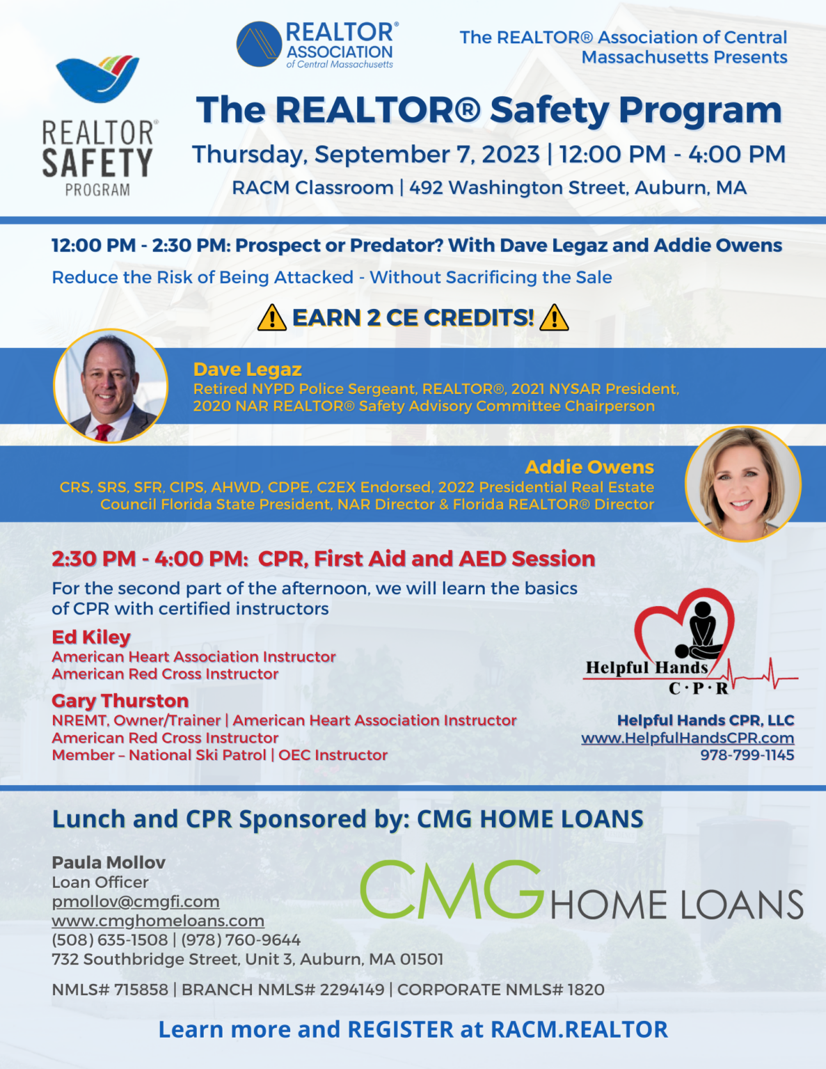 The REALTOR® Safety Program at RACM - REALTOR® Association of Central ...