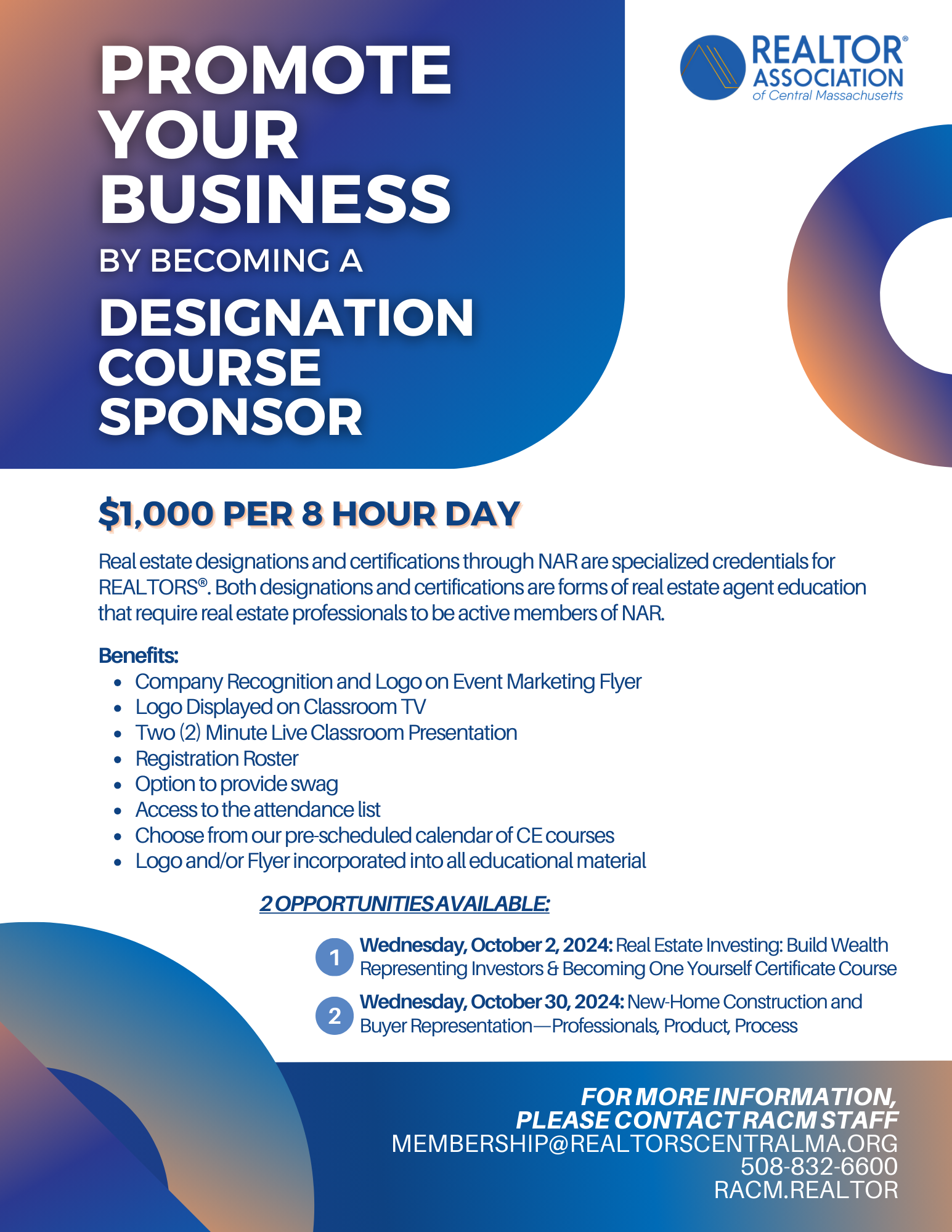 Designations & Certifications - REALTOR® Association of Central ...